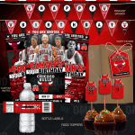 Chicago Bulls Basketball Ultimate Party Package – Sports Invites